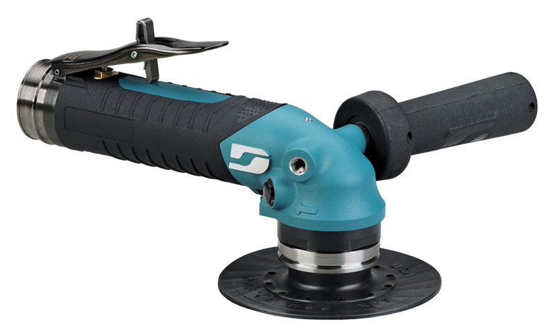 4-1/2" (115 mm) Dia. Compact Rebel Right Angle Disc Sander with Auto ...